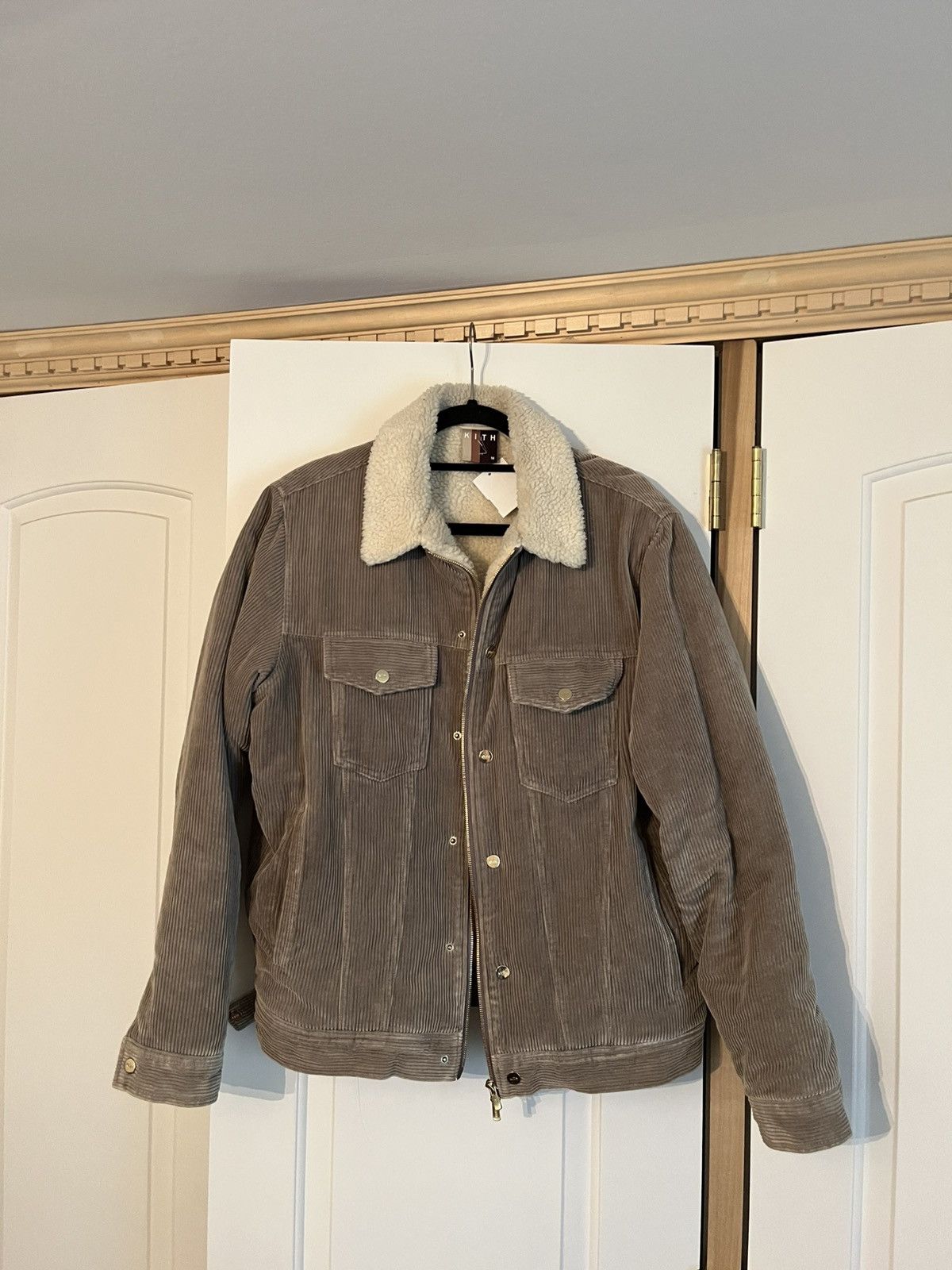Kith Kith Corduroy Sherpa Lined Laight Jacket Size M | Grailed