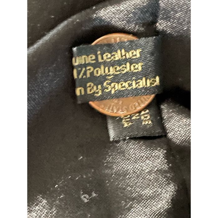 Scully Leather Scully Black Leather Featherlite Bomber Jacket size XL ...