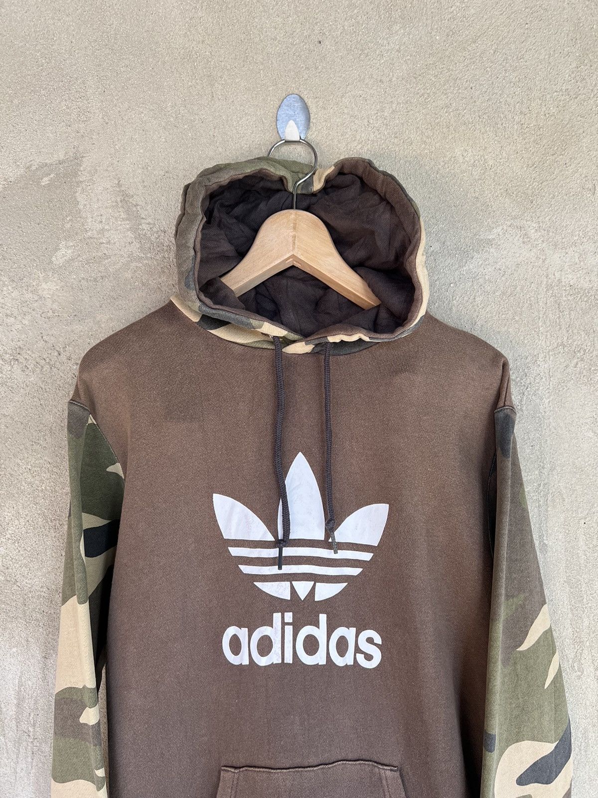 Adidas Adidas Big Logo Camouflage Hoodies | Grailed