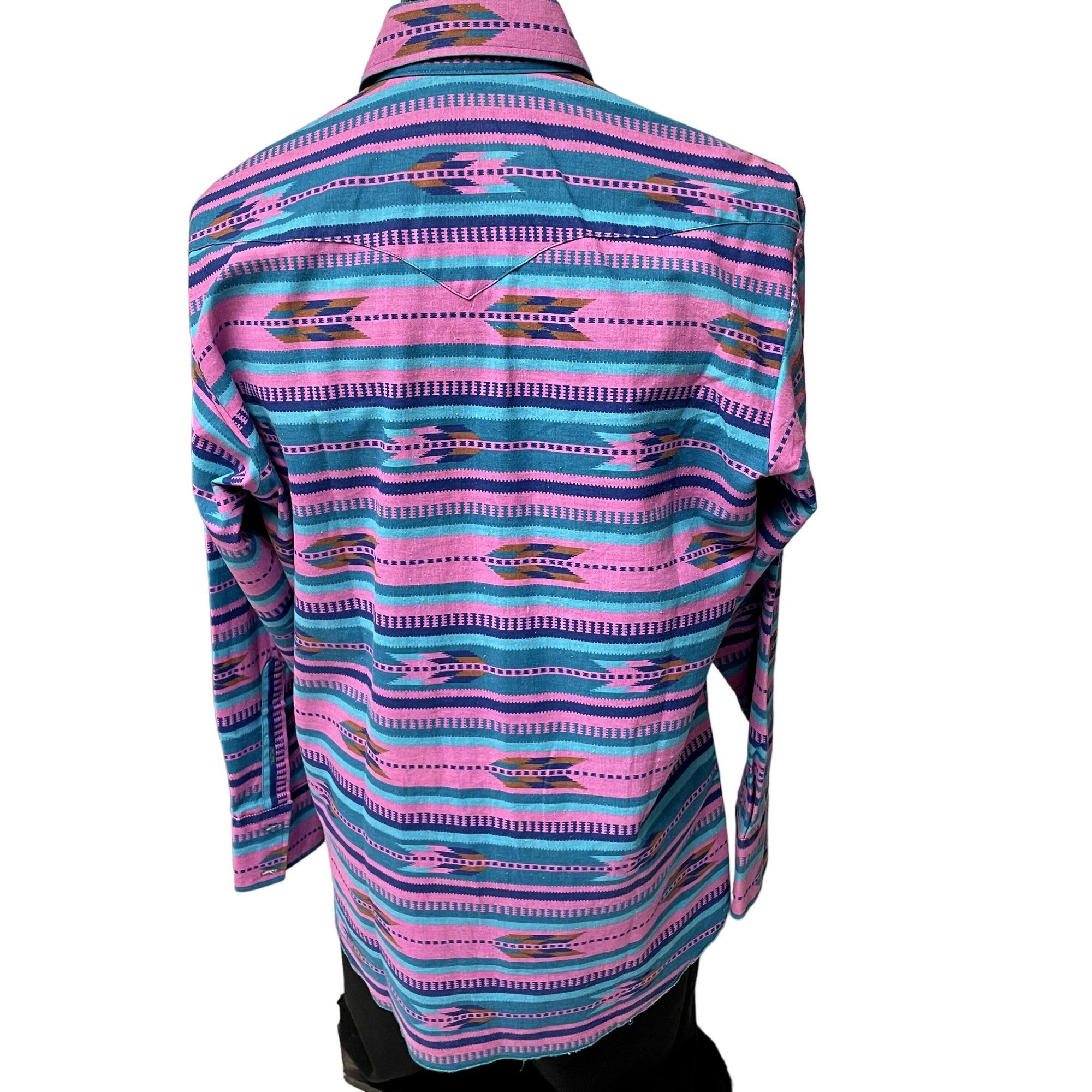 Panhandle Slim 80's Panhandle Slim Pink SOUTHWESTERN Cowboy Western ...