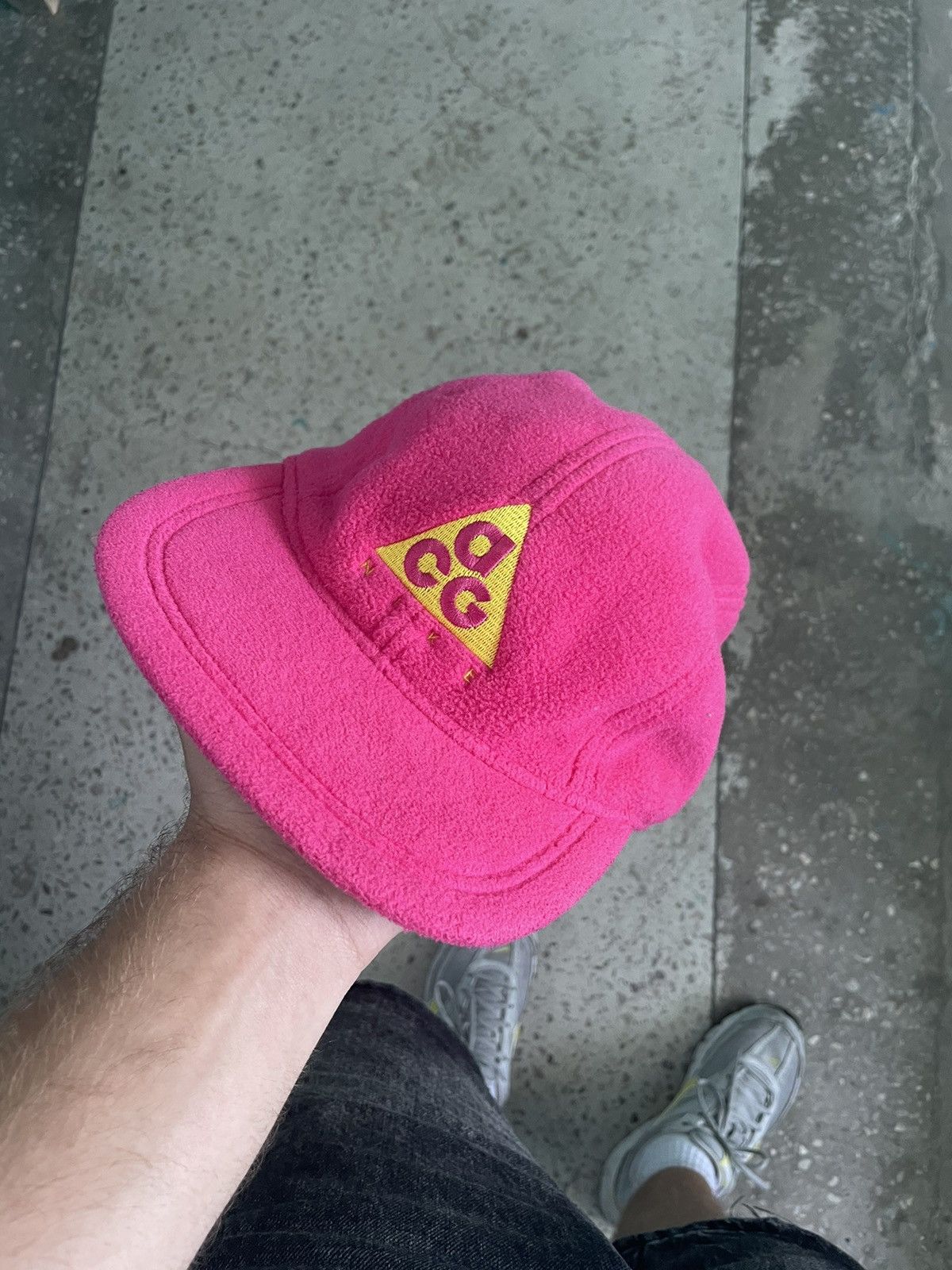 Nike ACG × Streetwear × Vintage 🔥RARE NIKE ACG TEDDY FLEECE CAP PINK ...