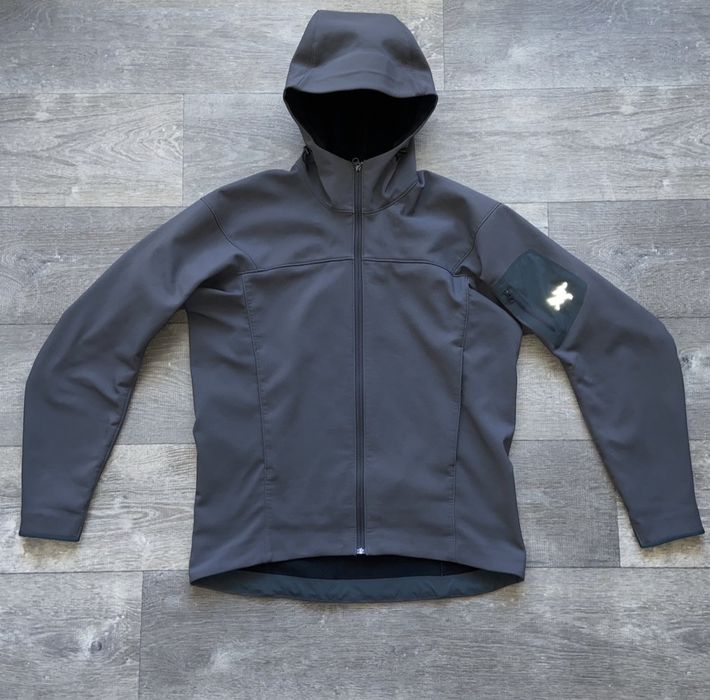 Arc'Teryx Arcteryx Soft Shell Gorpcore Fleece Hooded Jacket Zip Up ...