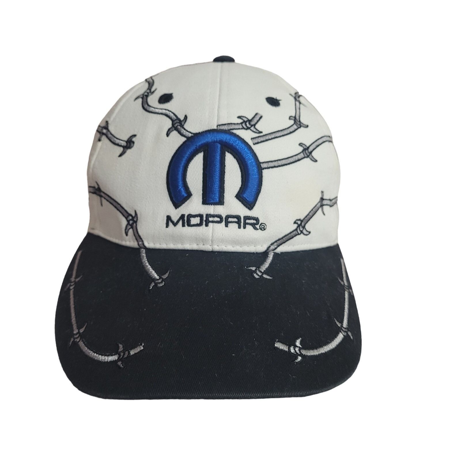 NASCAR Vtg Mopar Racing Barbed Wire hat adjustable cap | Grailed