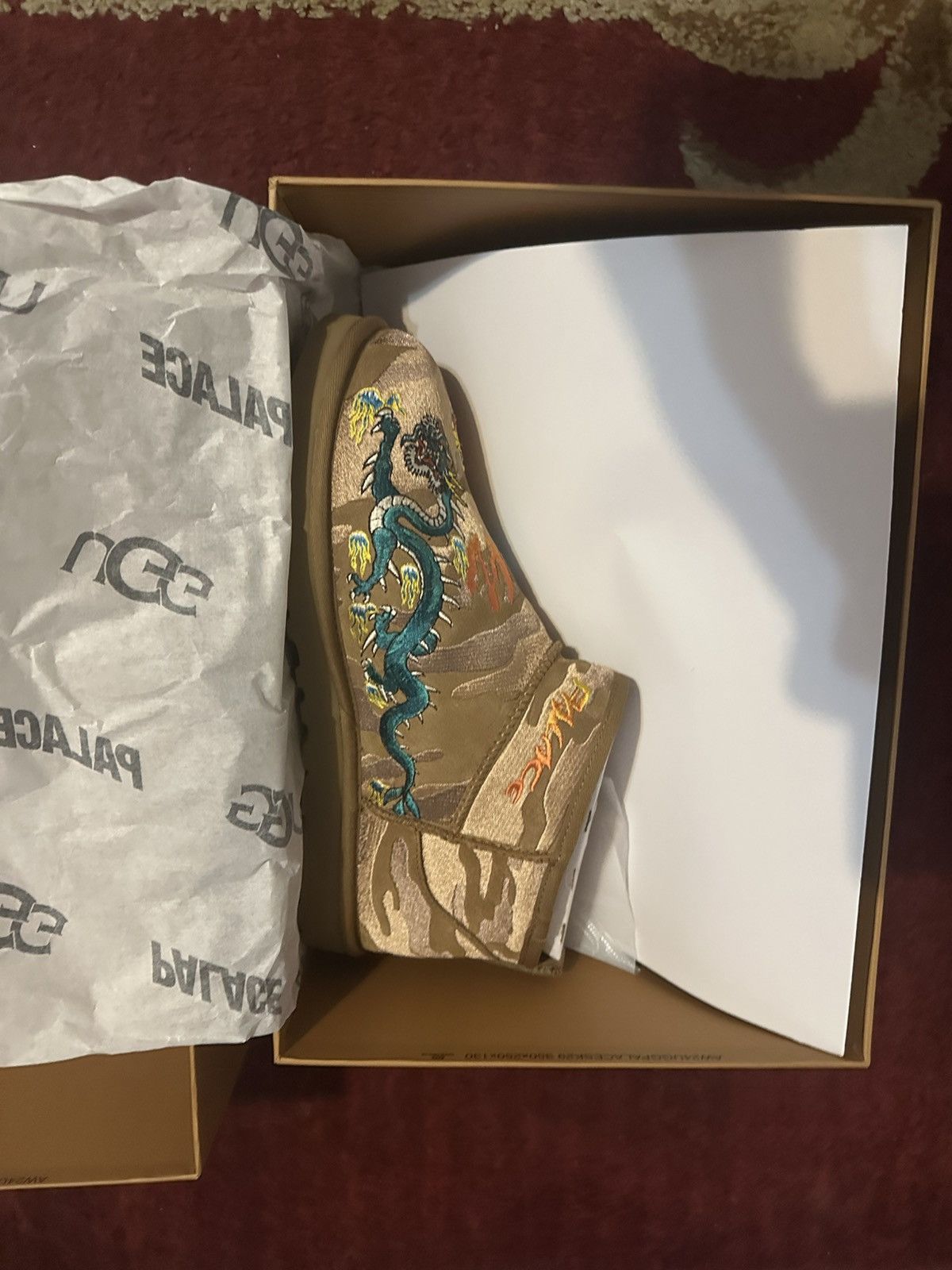 Palace × Ugg Palace Ugg Mini Boot | Grailed