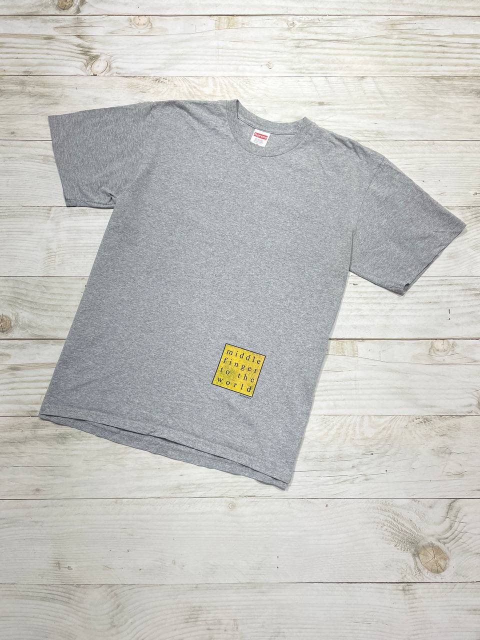 Made In Usa × Streetwear × Supreme Supreme Middle Finger To The World ...