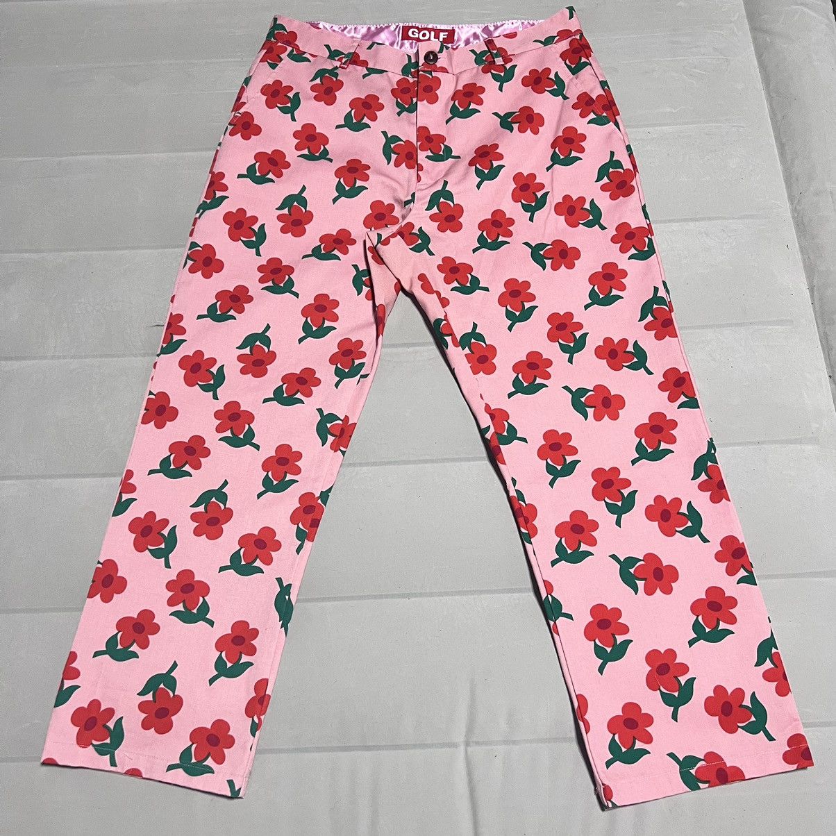 Golf Wang × Golf le Fleur × Tyler The Creator Golf Wang - Flower Print ...