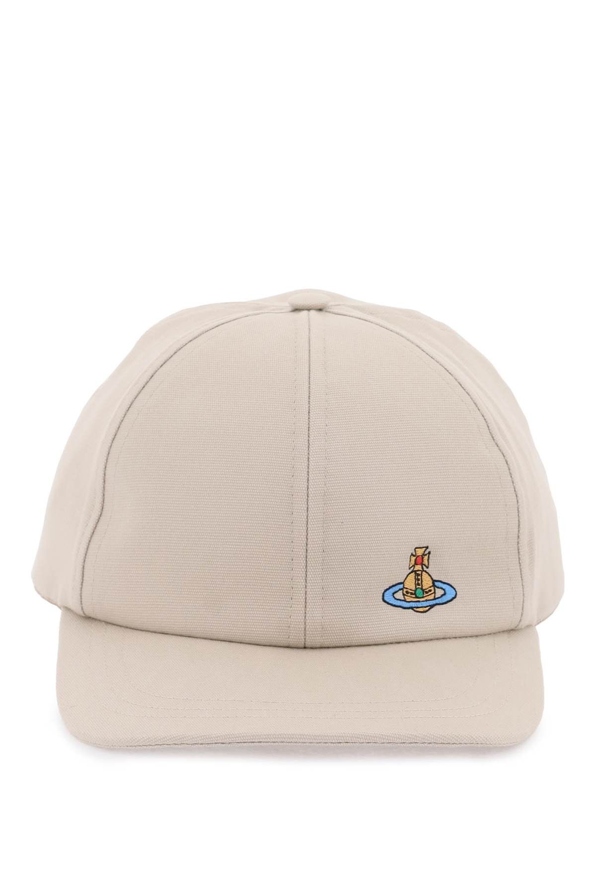 Vivienne Westwood VIVIENNE WESTWOOD Uni Colour Baseball Cap With Orb ...