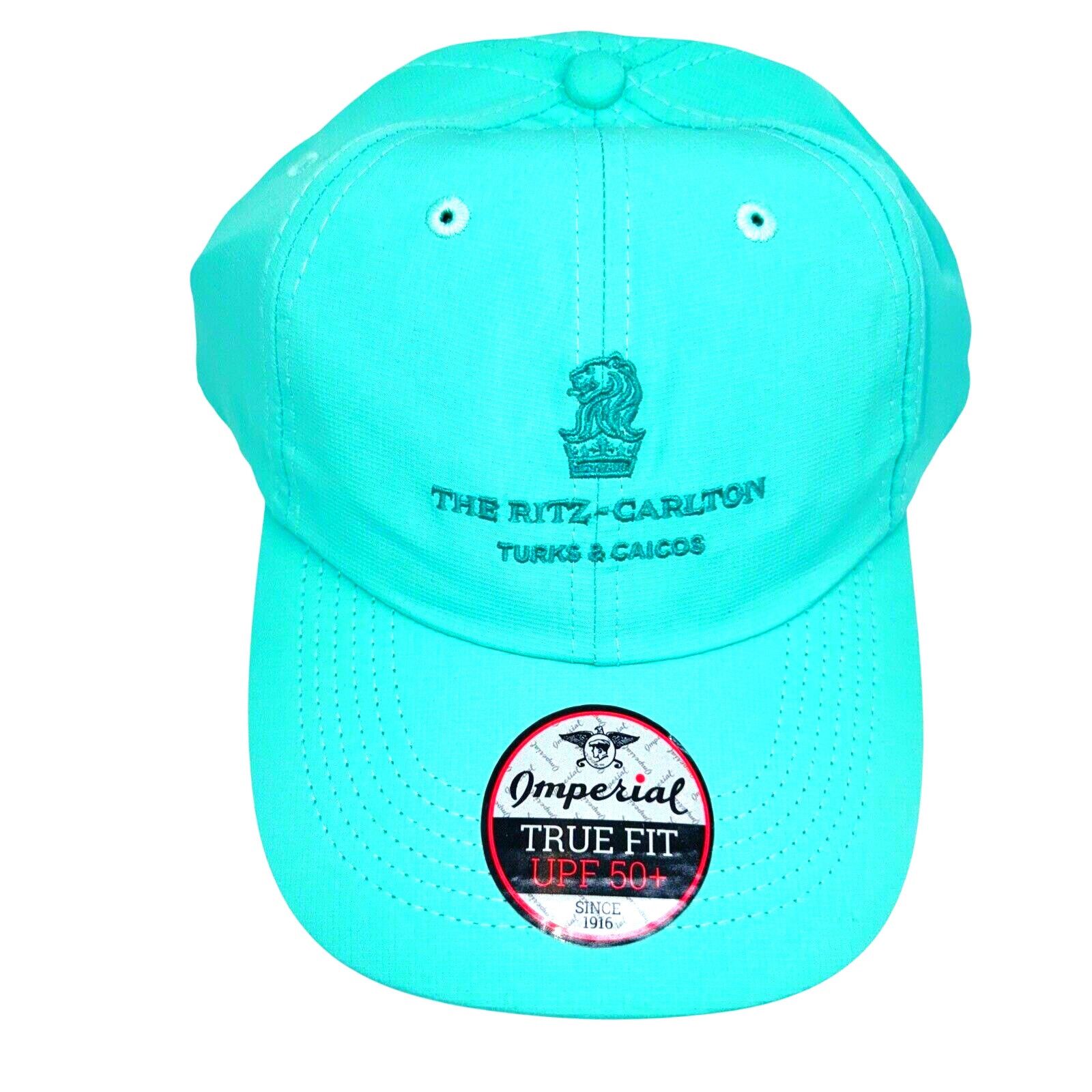 Imperial NEW The Ritz Carlton Turks & Caicos Imperial Hat AQUA Golf ...