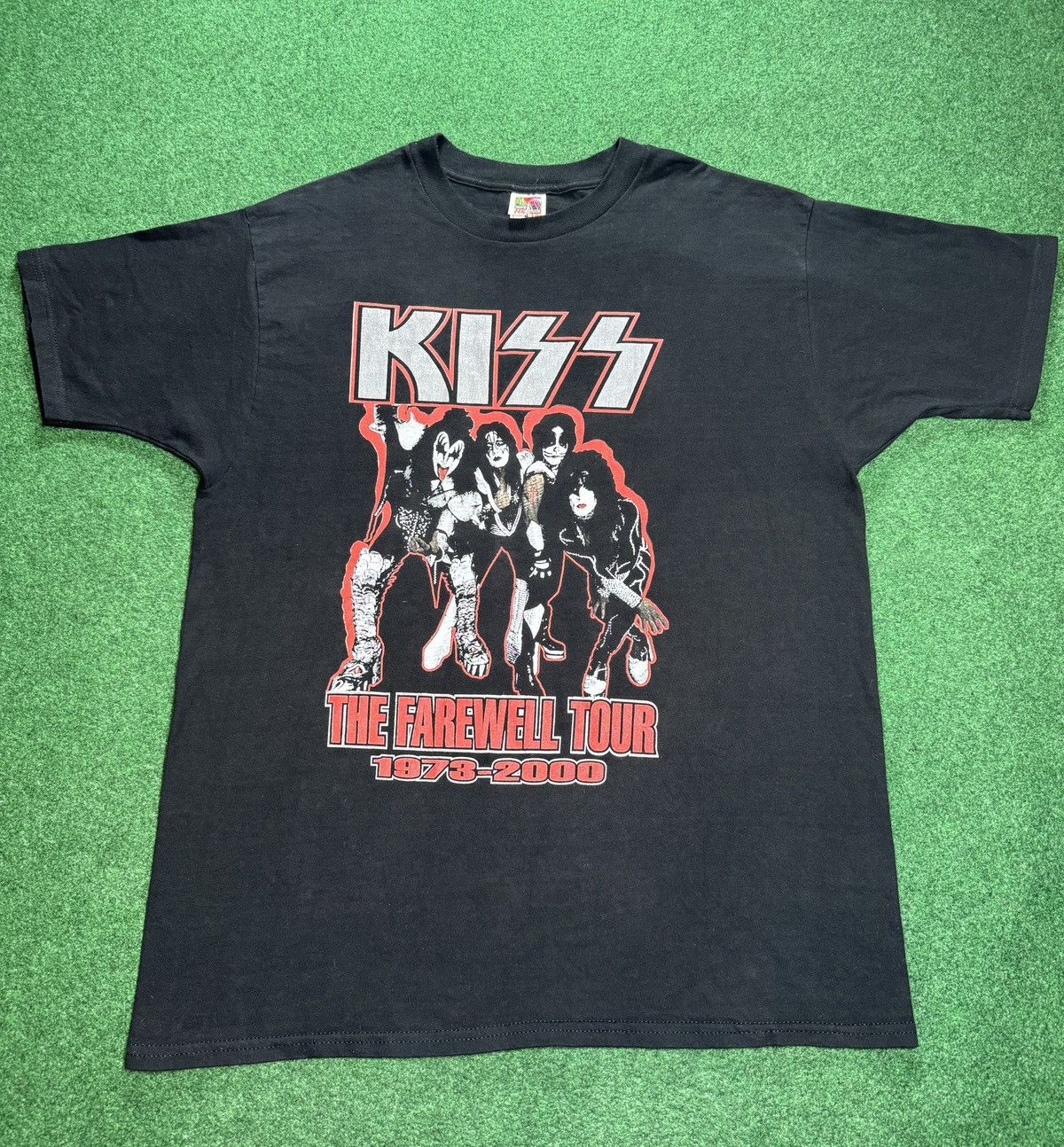 Band Tees × Streetwear × Vintage Vintage 90s Y2K KISS Farewell Tour Ted Nugent Band T Shirt ...