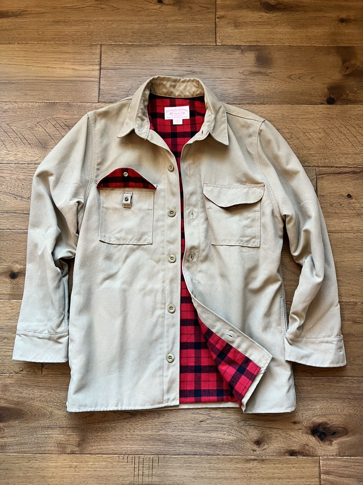 Filson Filson Field Jacket with Alaskan Guide Flannel Lining | Grailed