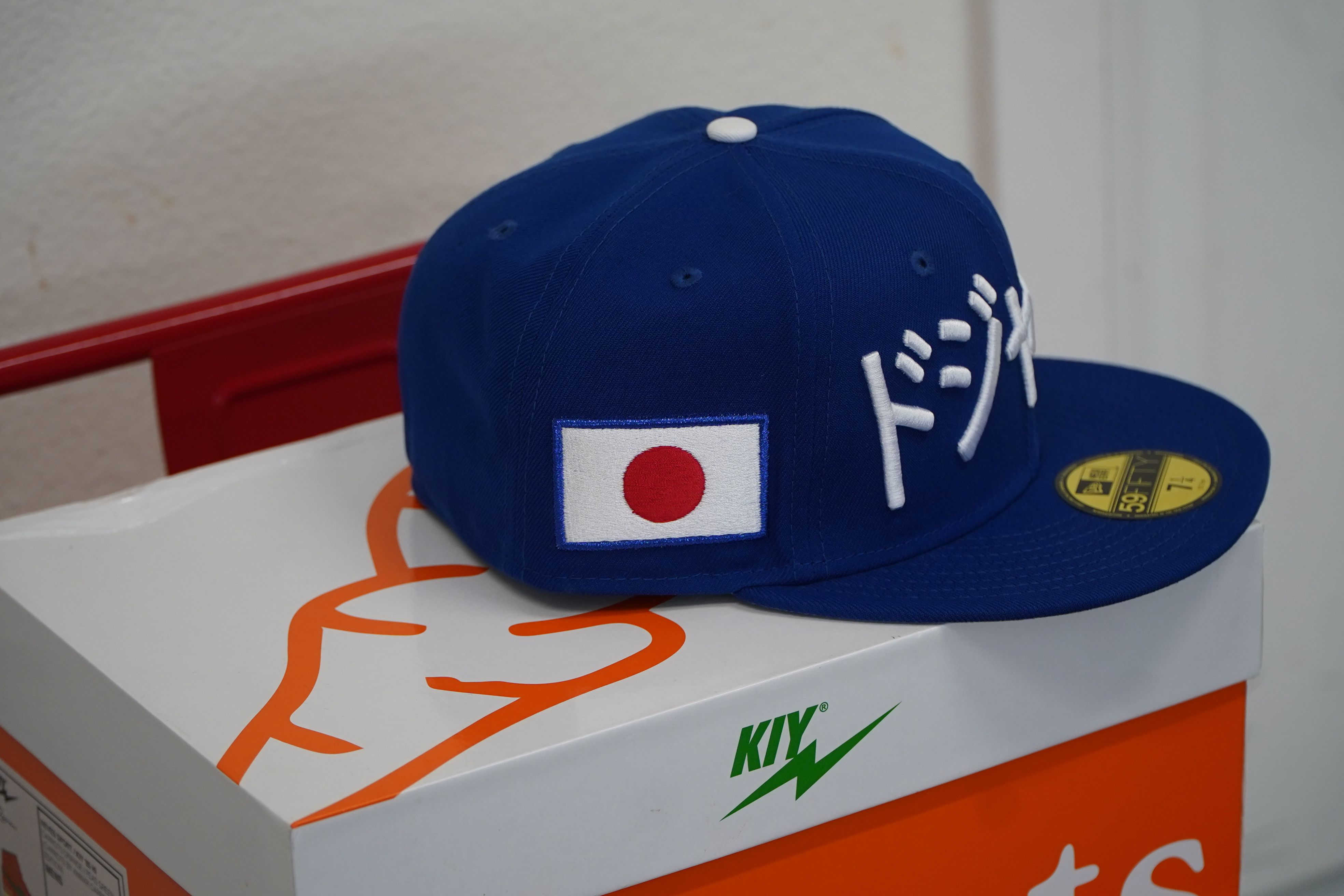 New Era Los Angeles Dodgers Kanji Japan Fitted - Size 7 1/4 | Grailed