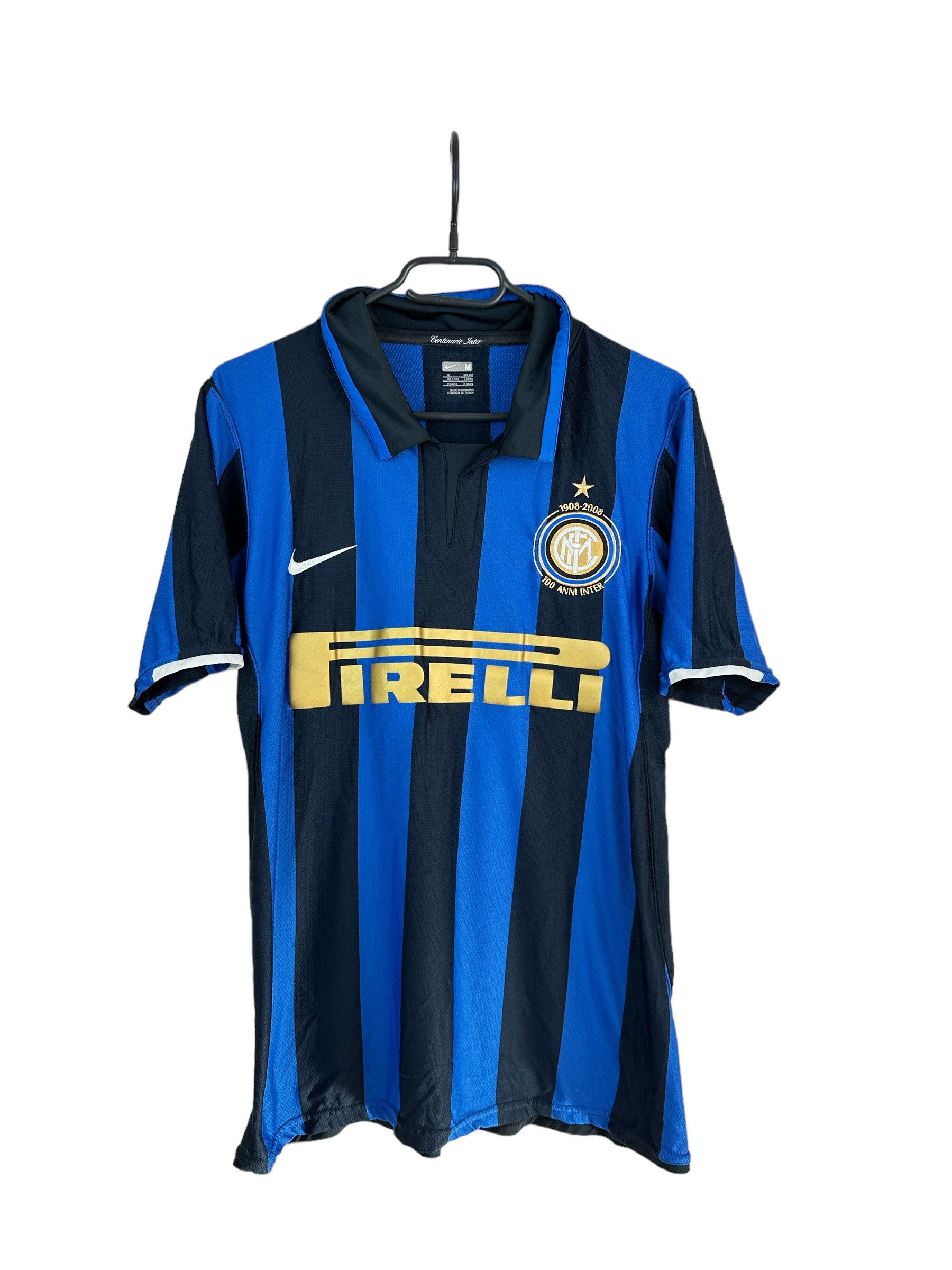 Nike Internazionale 2008 Player Issue Football Shirt Jersey | Grailed