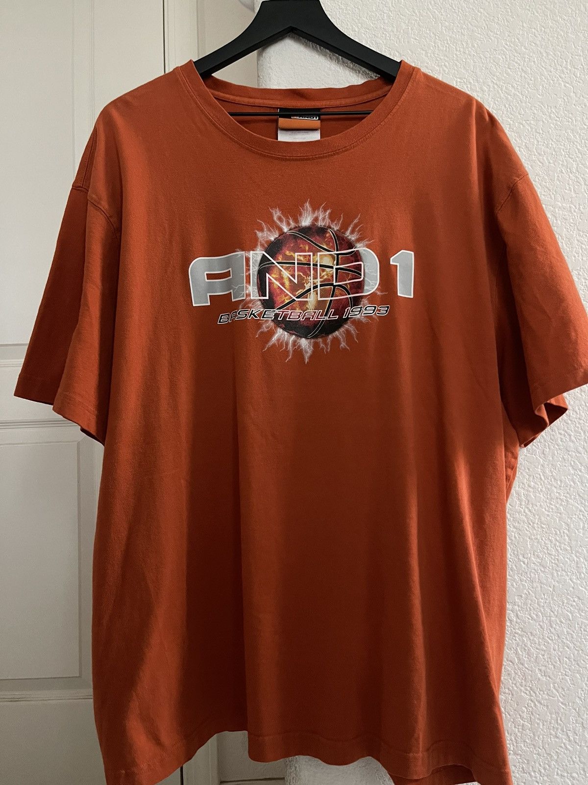 NBA × Streetwear × Vintage 90s Vintage AND 1 T-shirt | Grailed