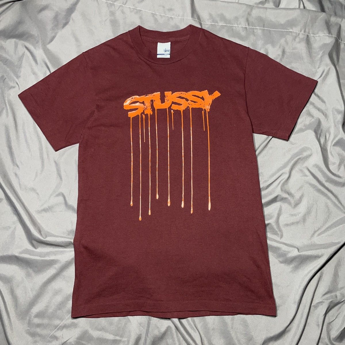 Made In Usa × Stussy × Vintage 90s rare Stussy graffiti logo made in USA single stitch | Grailed