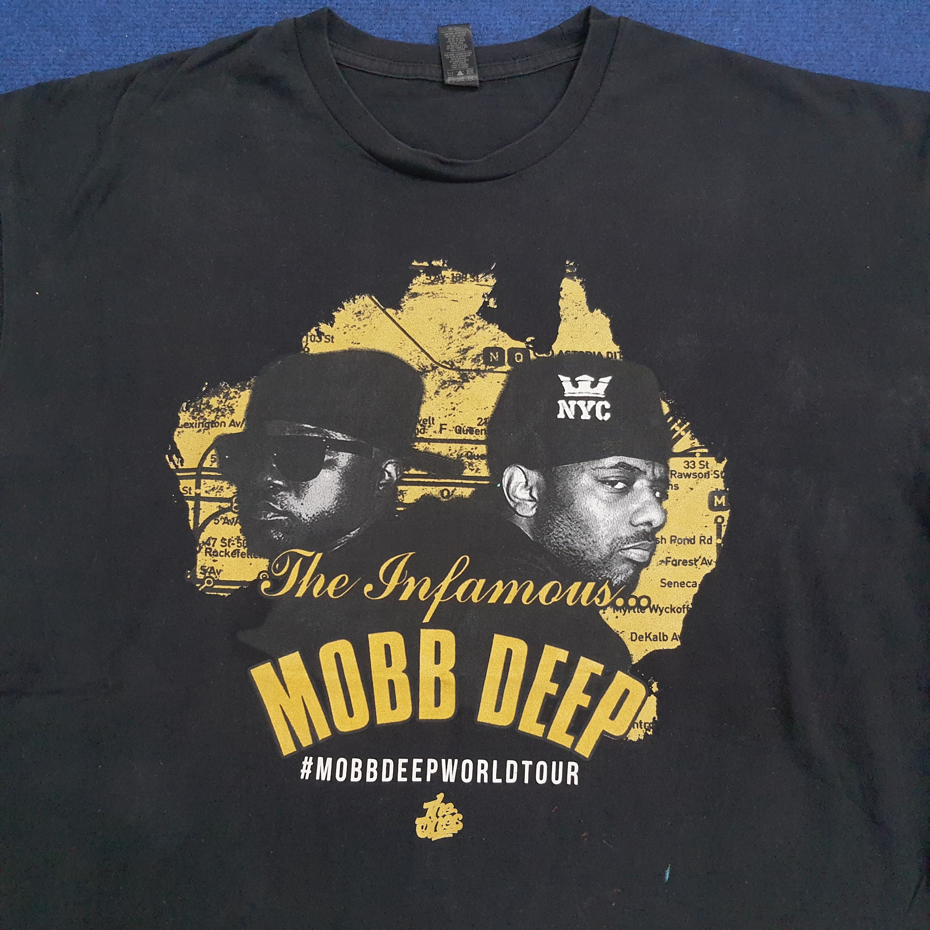 Band Tees × Rap Tees The Infamous MOBB DEEP Rapper T-shirt | Grailed
