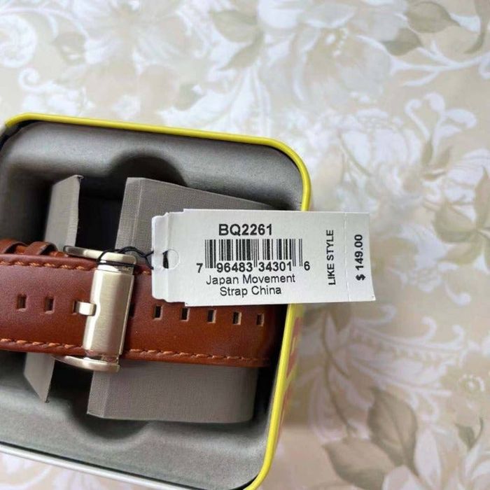 Fossil FOSSIL BQ2261 FLYNN GOLD BLACK BROWN CHRONOGRAPH MEN WATCH | Grailed