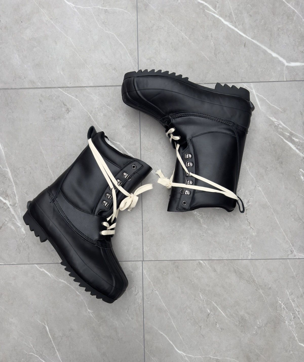Vintage Black Vintage Military Combat Boots | Grailed