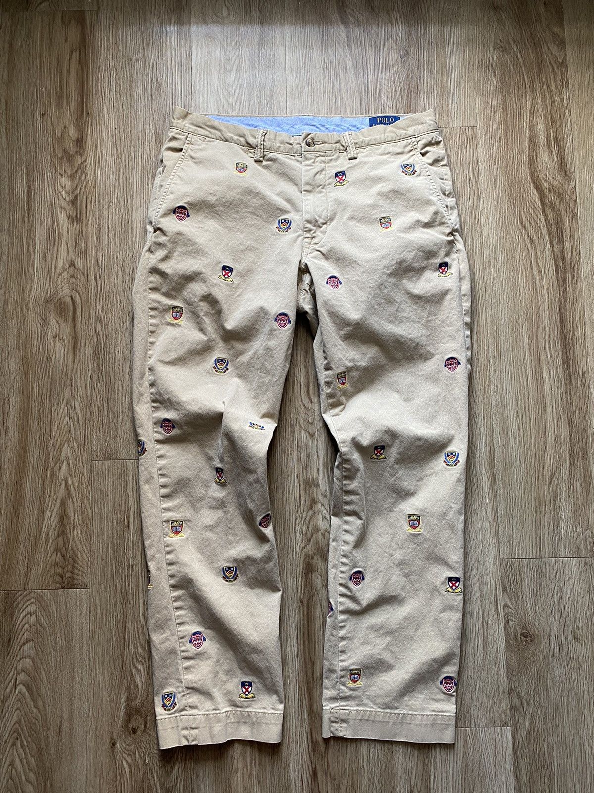 Polo Ralph Lauren × Streetwear CRAZY POLO RALPH LAUREN LOGO CHINO PANTS ...