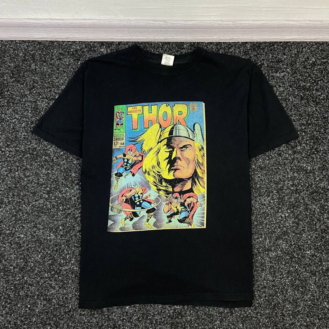 Vintage Vintage 2000s Thor Comics Print Marvel Rare T-Shirt | Grailed
