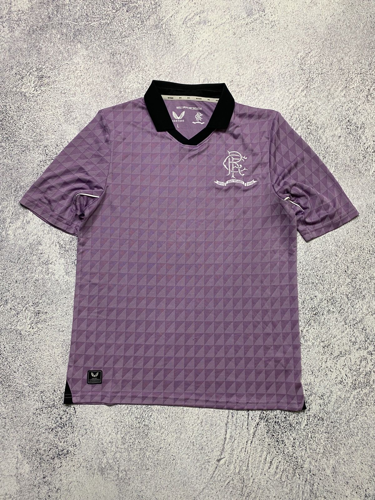 Jersey × Soccer Jersey Castore Rangers 2021-2022 Soccer Third Jersey ...