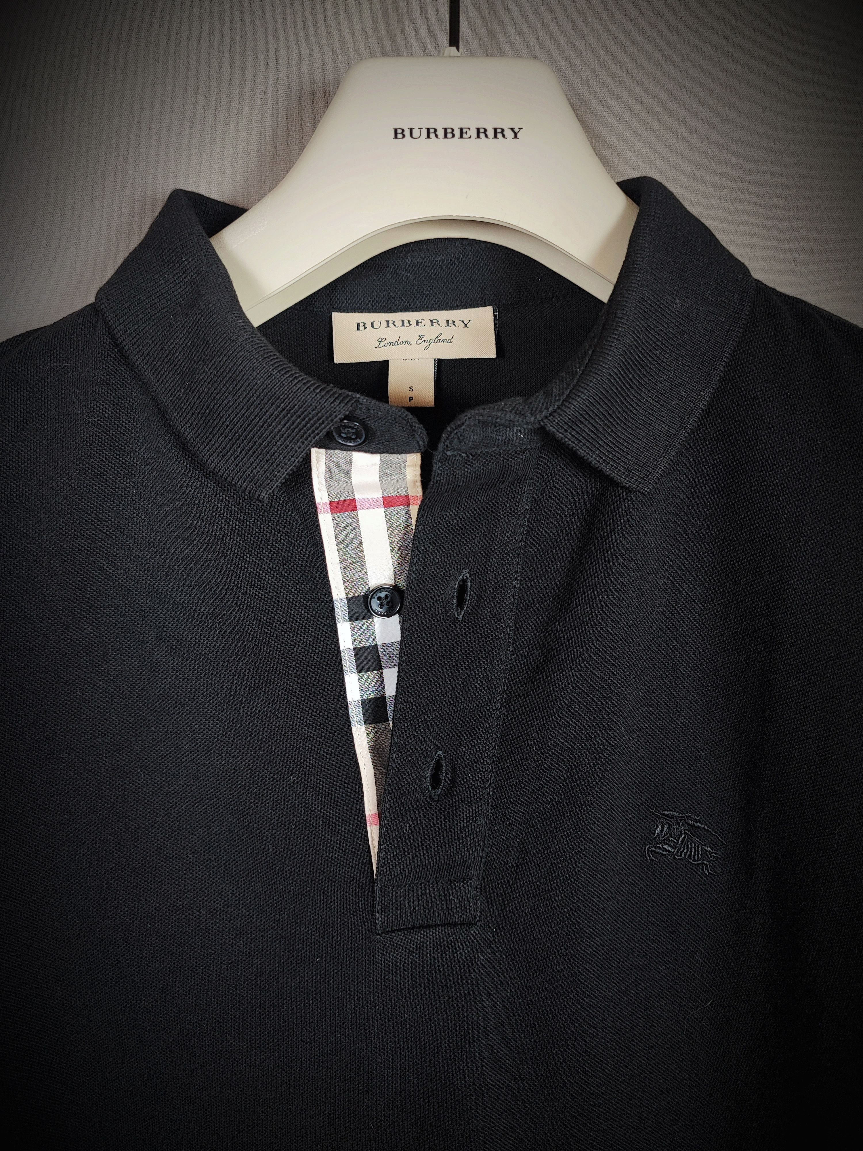 Burberry Burberry Polo Shirt firm price last drop | Grailed