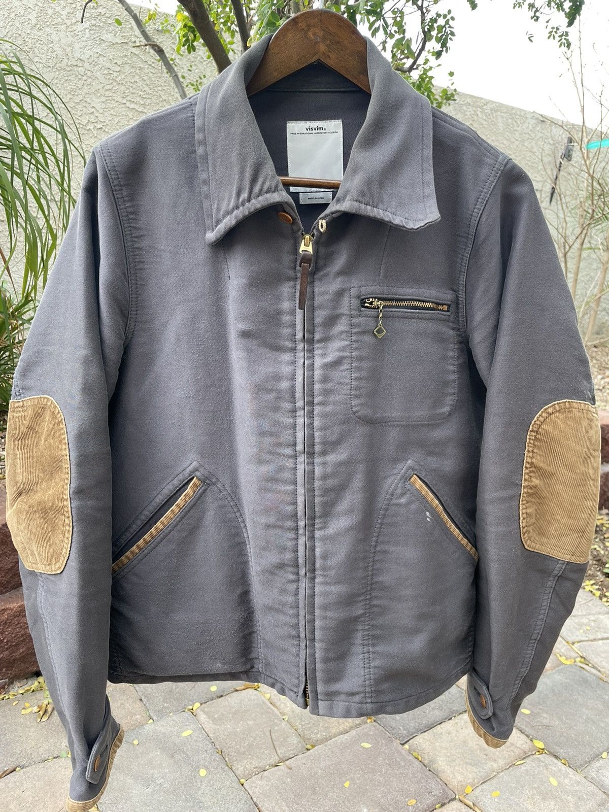 Visvim Visvim Blackhawk Blouson (Damaged Moleskin) | Grailed