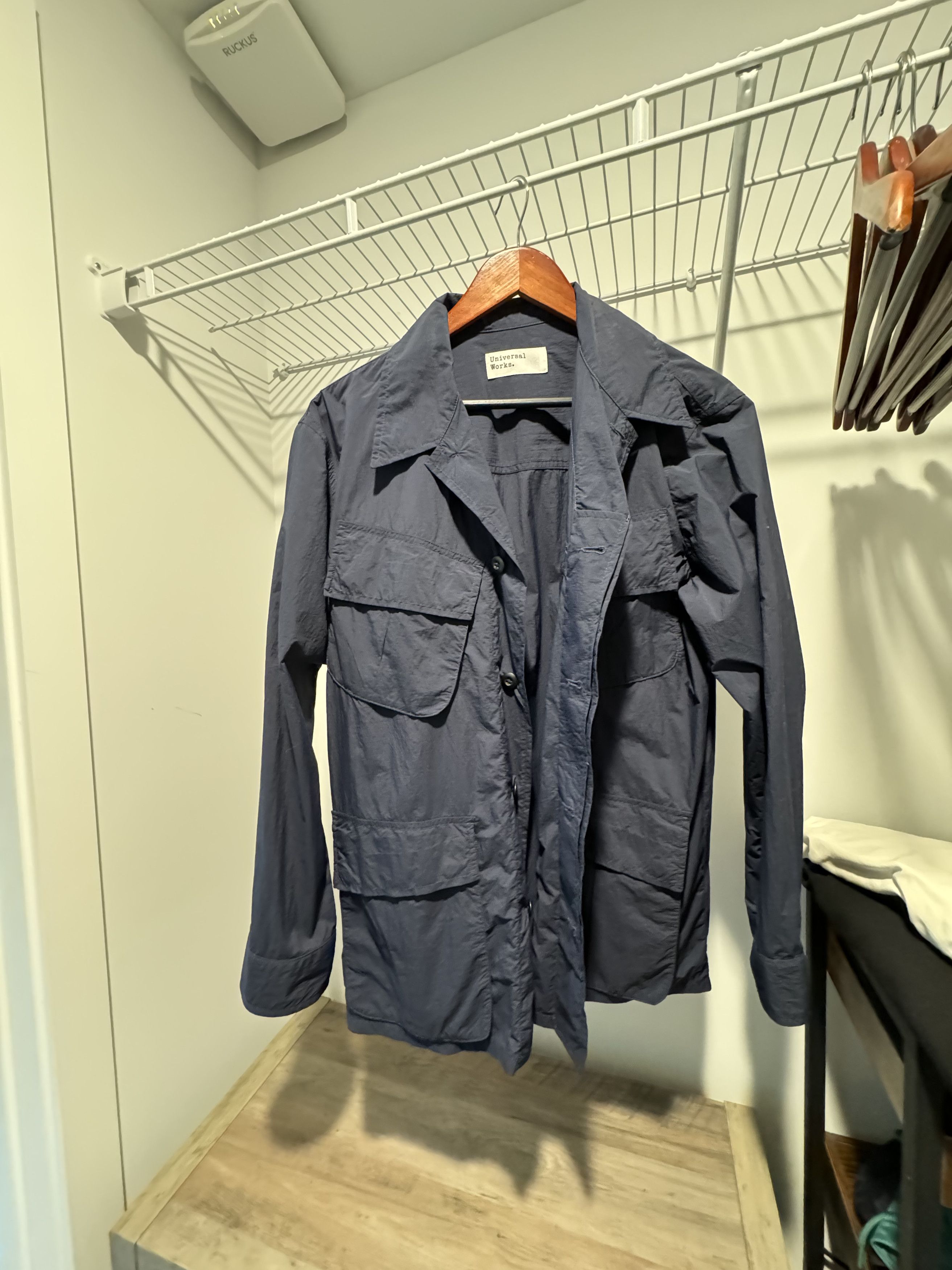 Universal Works Universal Works Parachute Field Jacket Poly Tech | Grailed