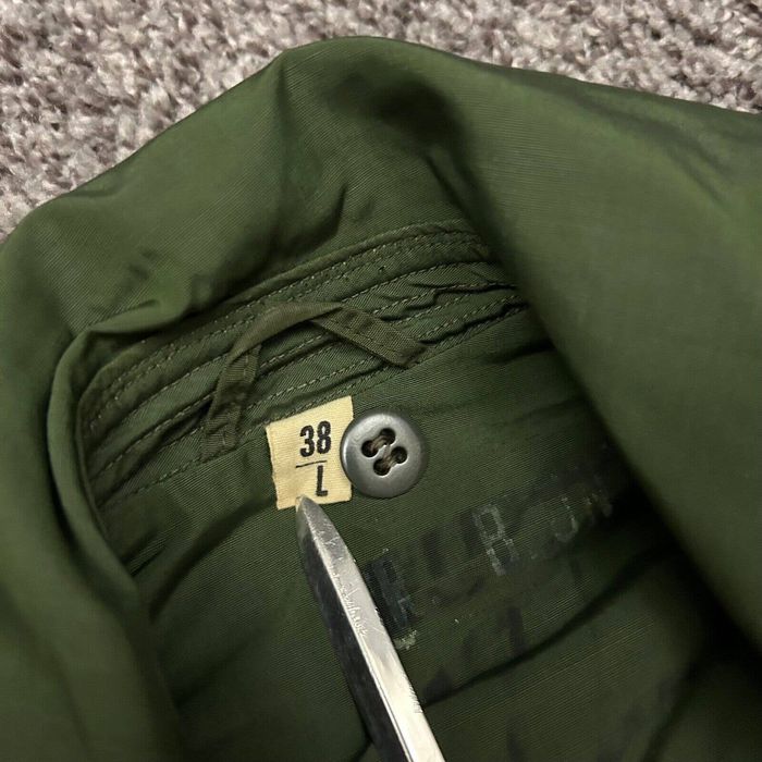 Vintage Vintage 50s USMC Raincoat Military Trench Coat Marines 38L ...