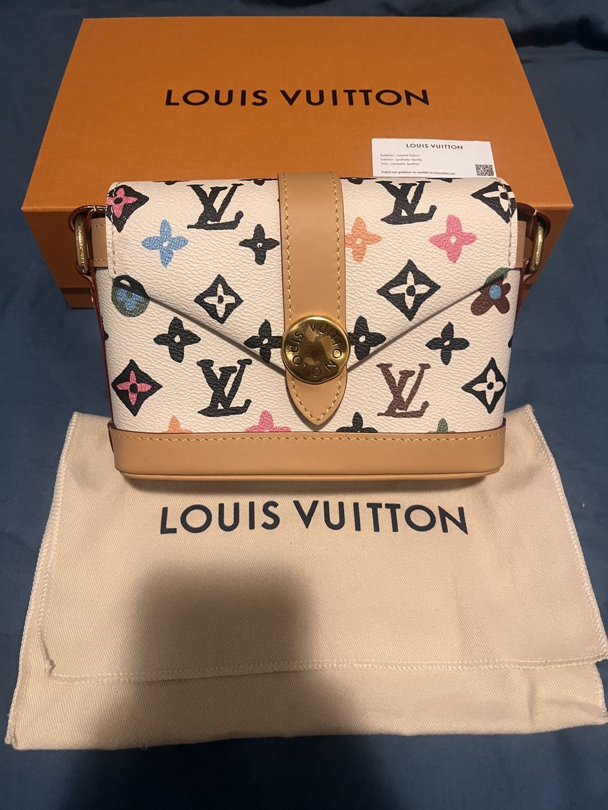 Louis Vuitton × Tyler The Creator LV x Tyler Envelope wearable wallet ...