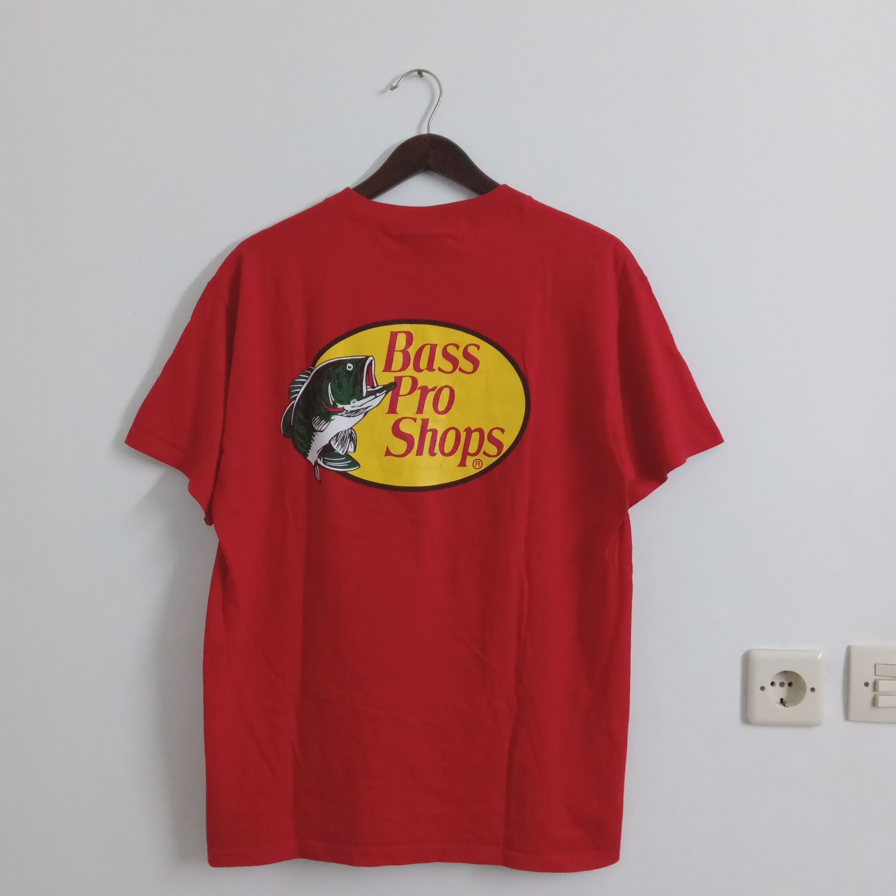 Bass Pro Shops × NASCAR Bass Pro Shops red T-shirt | Grailed