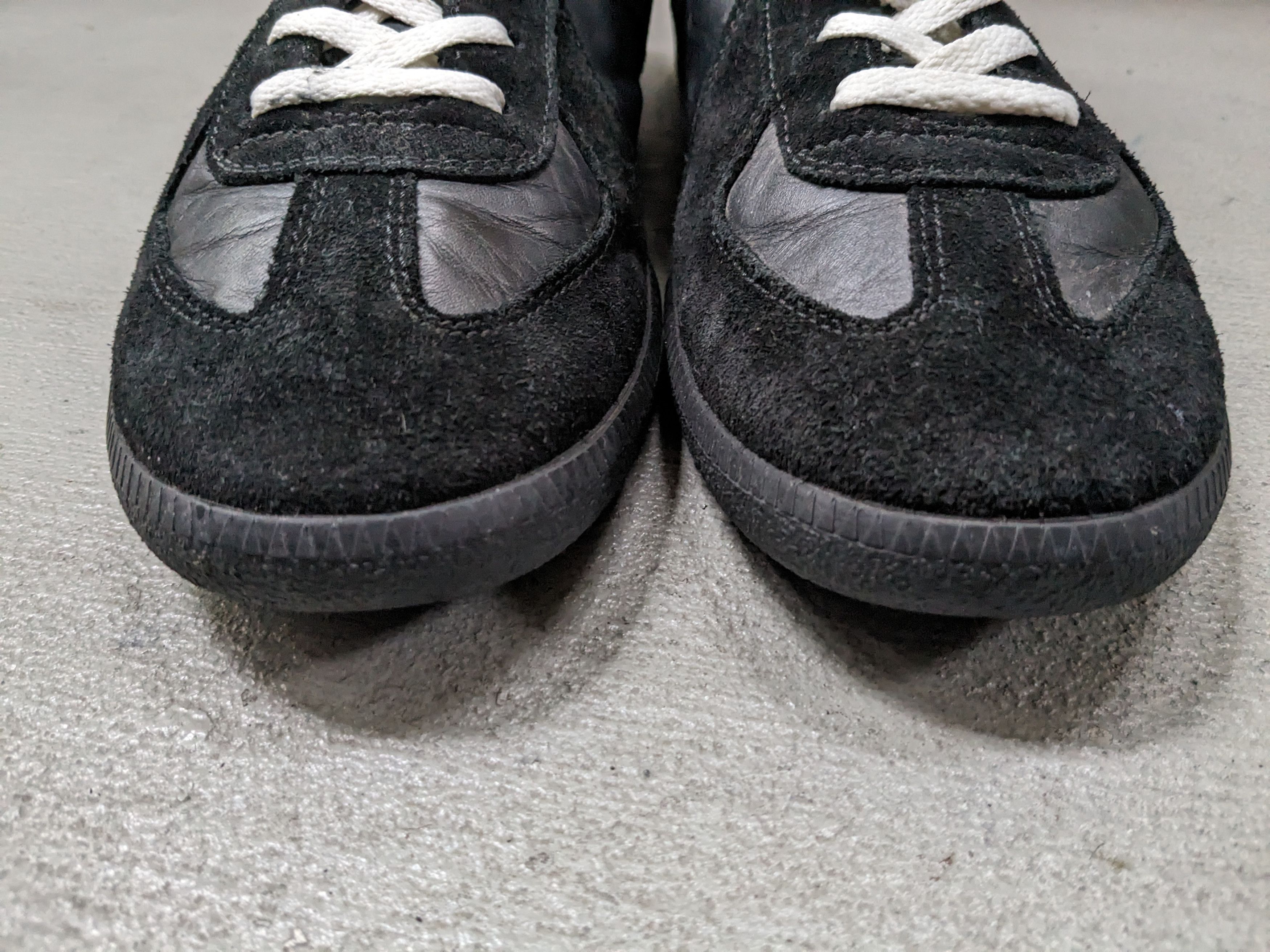 Maison Margiela Maison Margiela GAT Black 11 44 Leather Suede High Tops ...