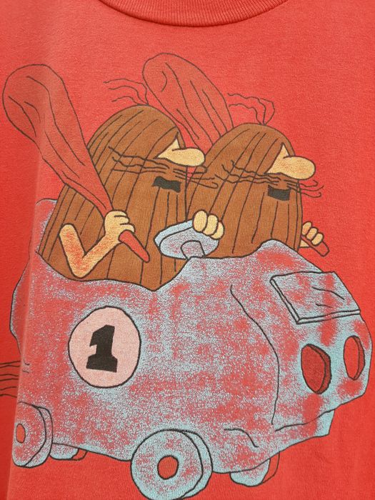 Vintage Vintage Mega Rare 80s Wacky Race The Slag Brothers Solo Tee ...