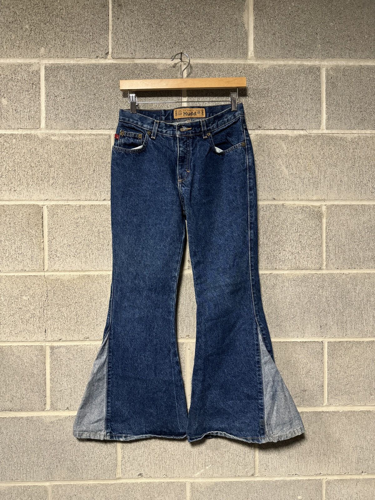 JNCO × Streetwear × Vintage VINTAGE MUDD FLARE DENIM JEANS 27 | Grailed