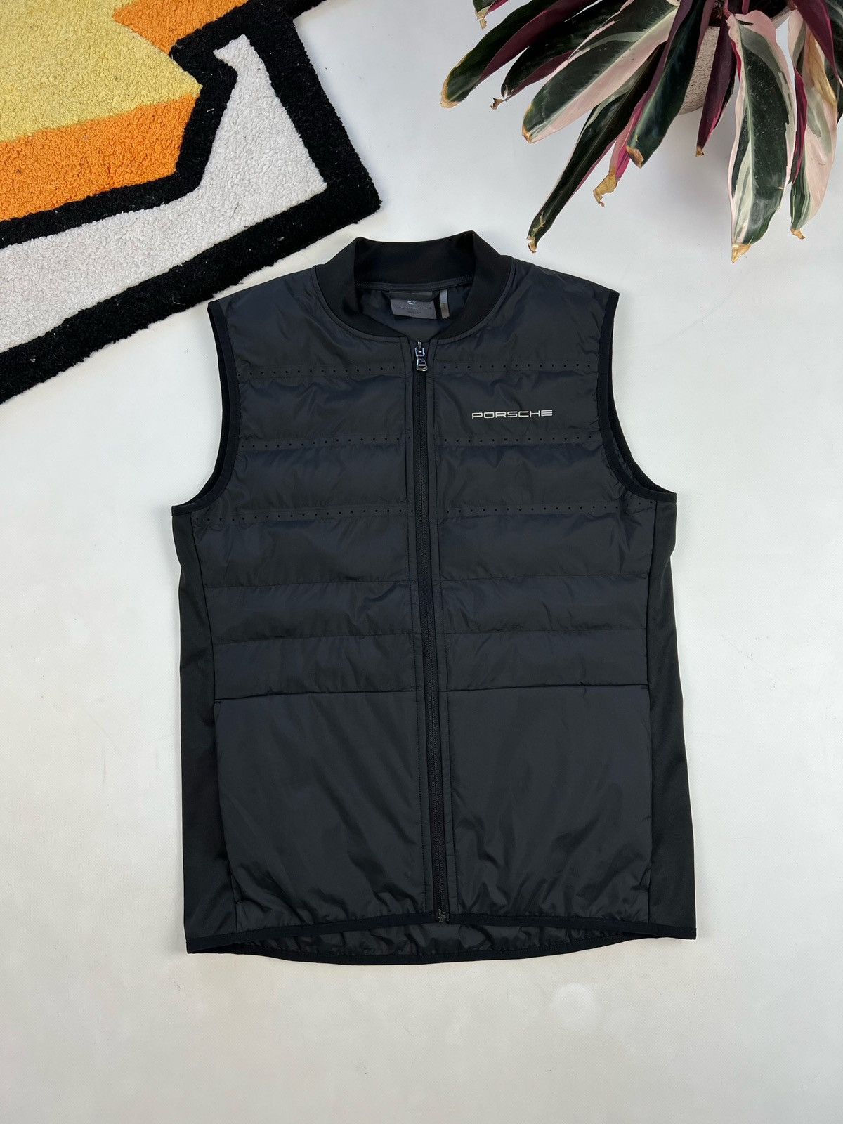 Porsche Design Porsche 911 Racing Jacket Vest lightweight puffer | Grailed