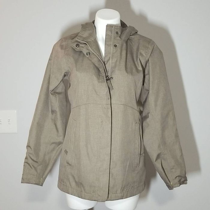 Eddie Bauer Eddie Bauer Brown Hooded Spring Rain Jacket | Grailed