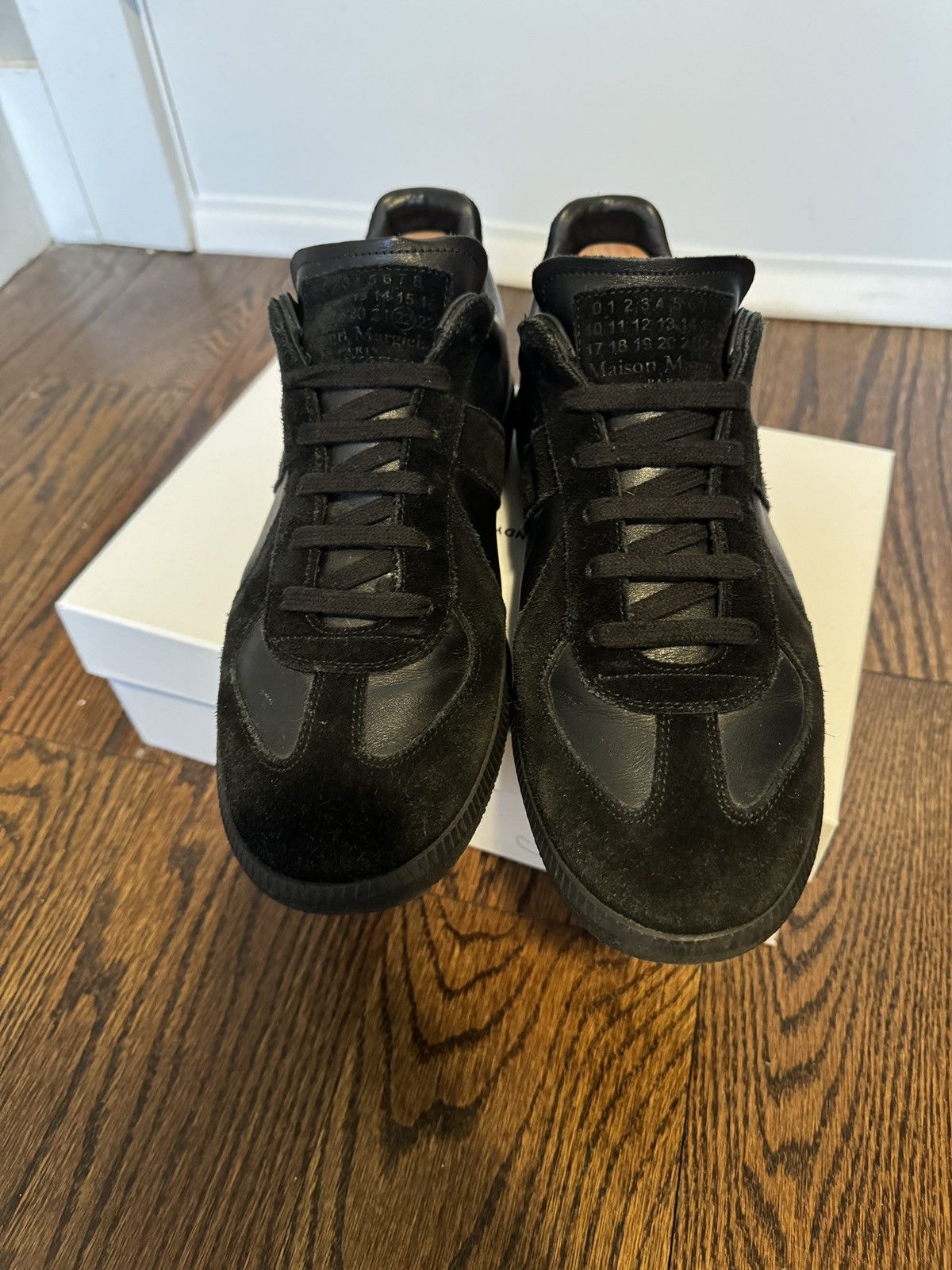 Maison Margiela Margiela German Army Trainer GATS, all Black | Grailed