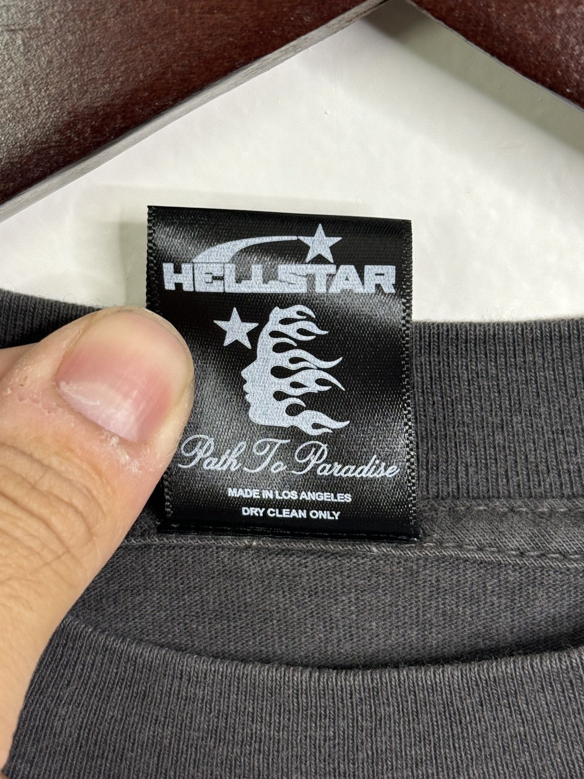 HELLSTAR Hellstar Studios Inner Peace Tee Vintage Black | Grailed
