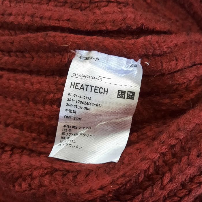 Outdoor Life 🔥Japanese brand uniqlo heattech red beanie hat | Grailed