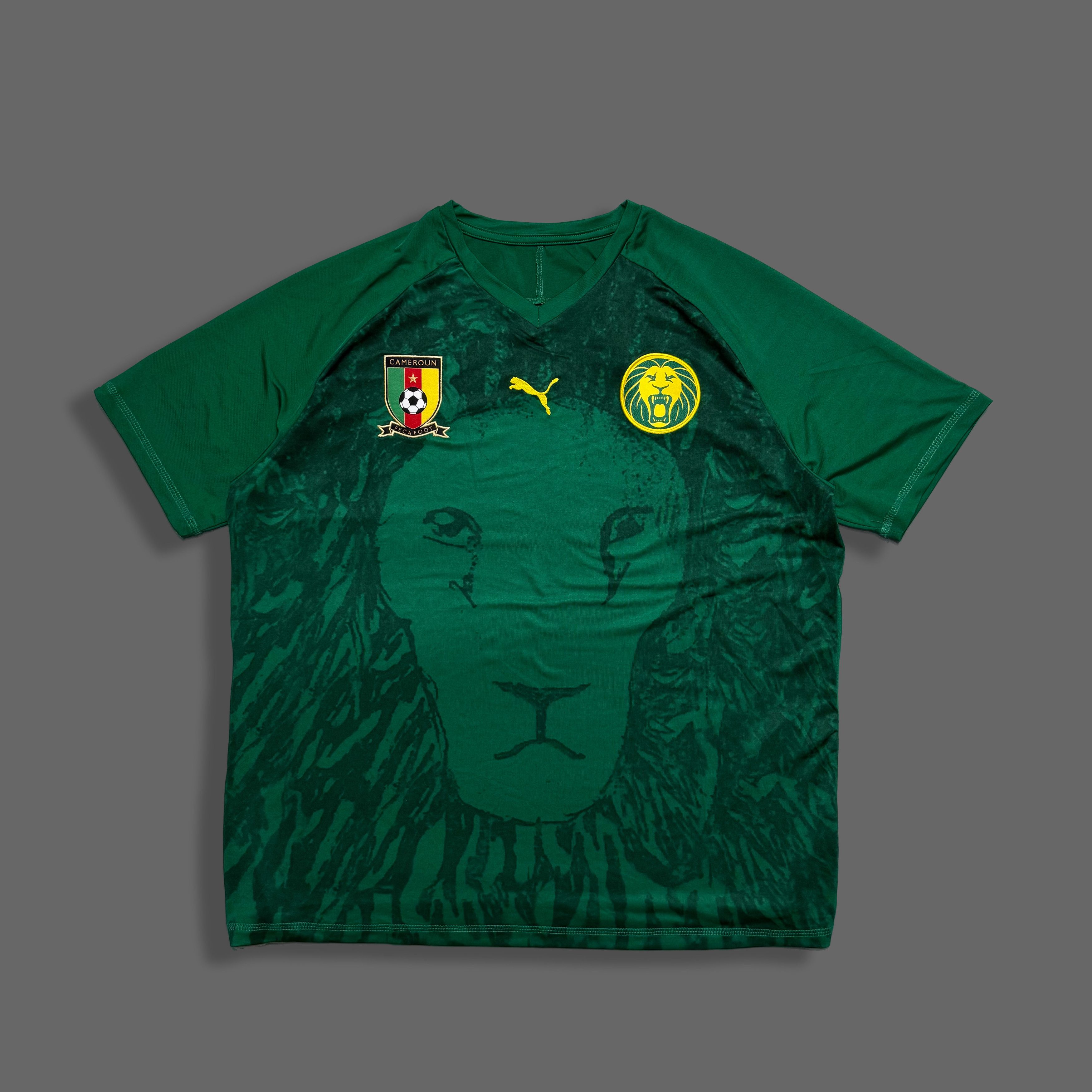 Puma CAMEROON 2012 2013 HOME FOOTBALL SHIRT SOCCER JERSEY | Grailed
