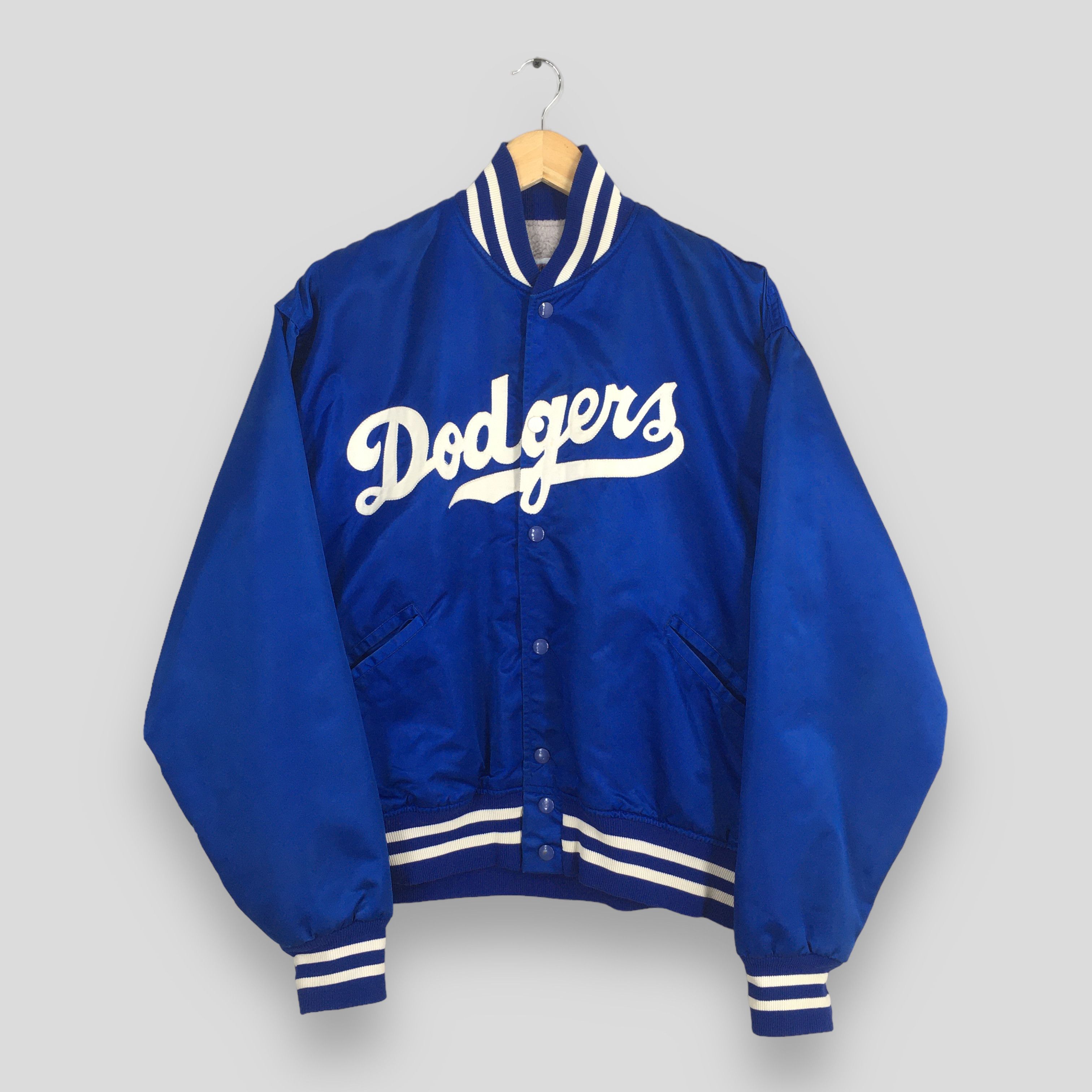 MLB Vintage LA Dodgers Mlb Stadium Varsity Satin Jacket Large | Grailed