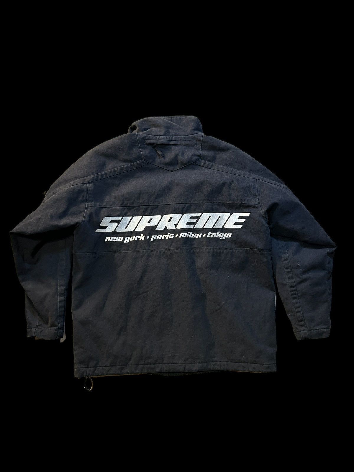 Supreme Supreme Back Logo Work Jacket | Grailed