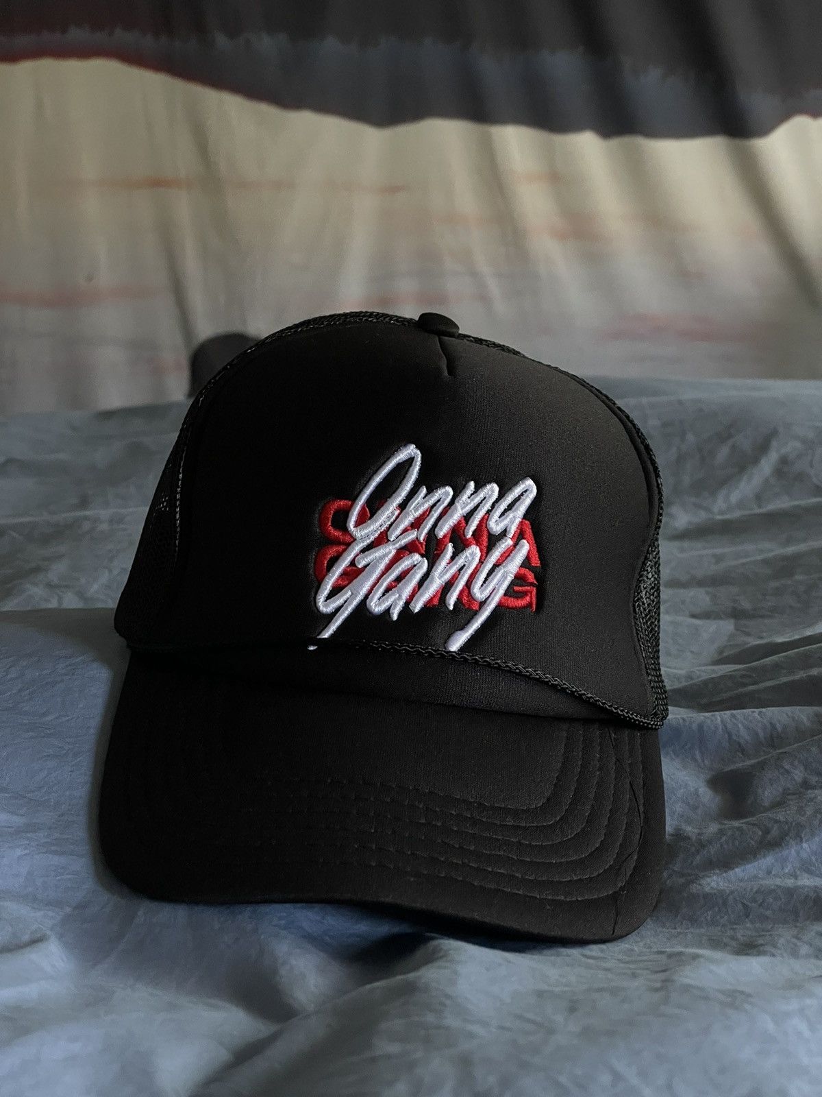 Hype × Rap Tees × Streetwear Onna Gang x DaBoii Trucker Hat | Grailed