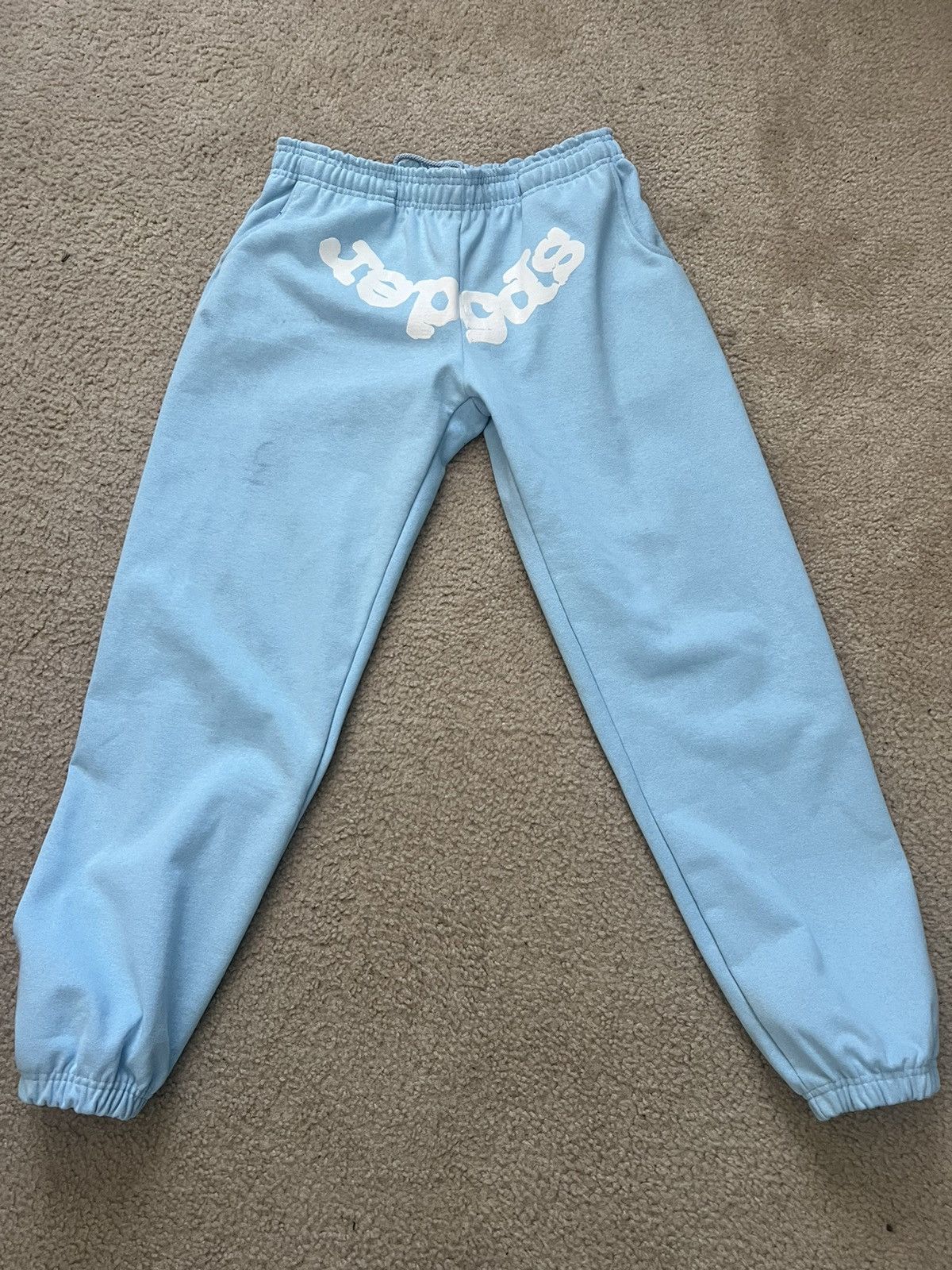 Spider Worldwide Blue Spider Worldwide sweatpants- Large | Grailed