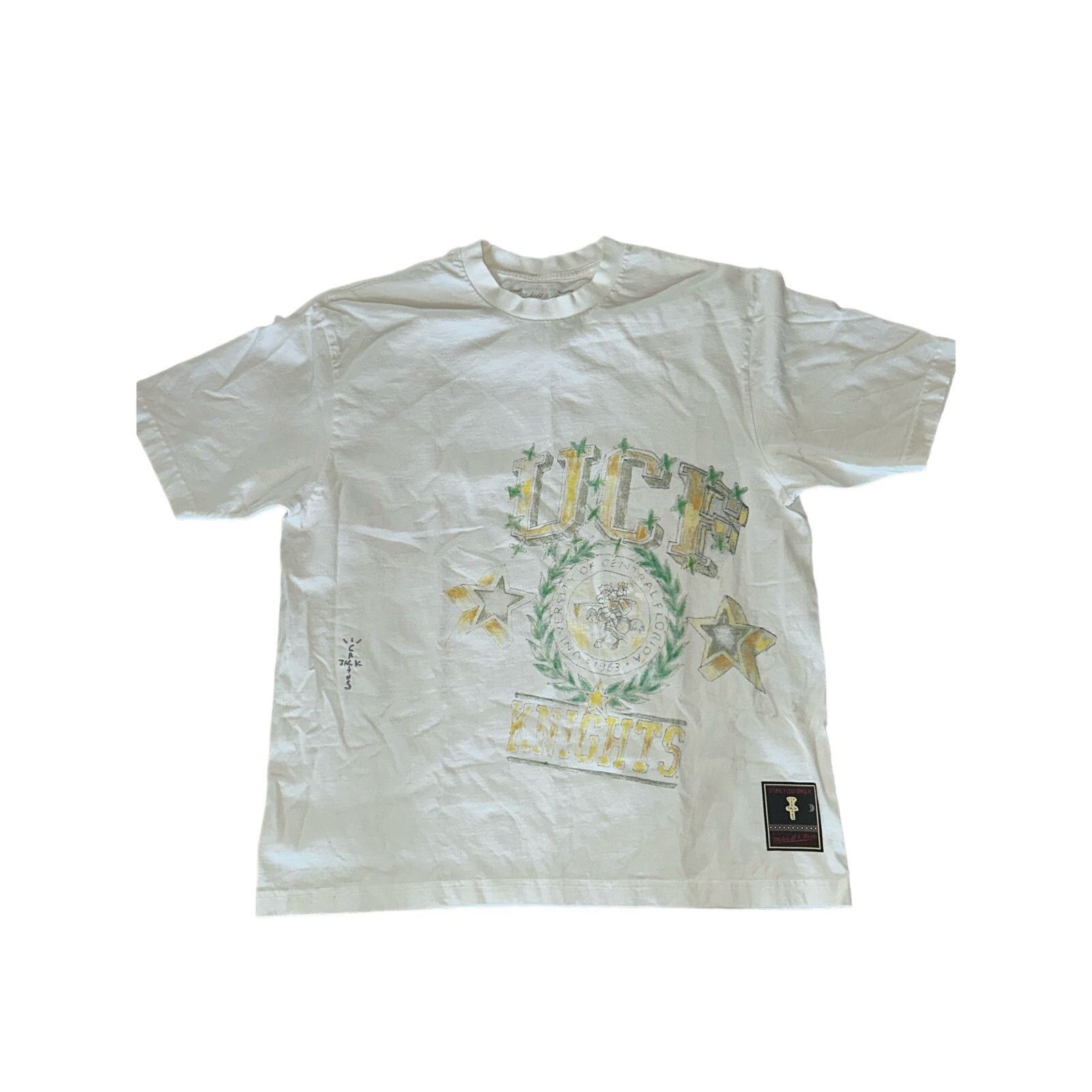Mitchell & Ness Travis Scott x Mitchell & Ness UCF Knights Hand Drawn ...