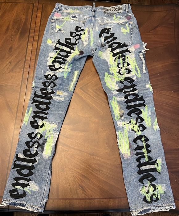 Endless VLONE X ENDLESS DENIM jeans | Grailed
