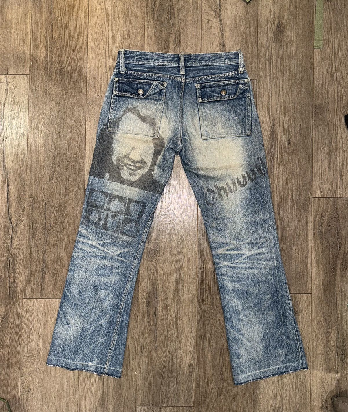 Jun Takahashi Undercover SS06 “T” Chuuut! Denim | Grailed