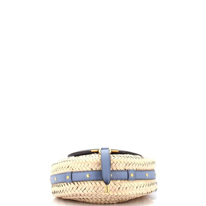 Chloe Marcie Basket Crossbody Bag Raffia and Leather Small | Grailed Chloe Marcie Basket Crossbody Bag Raffia and Leather Small | Grailed