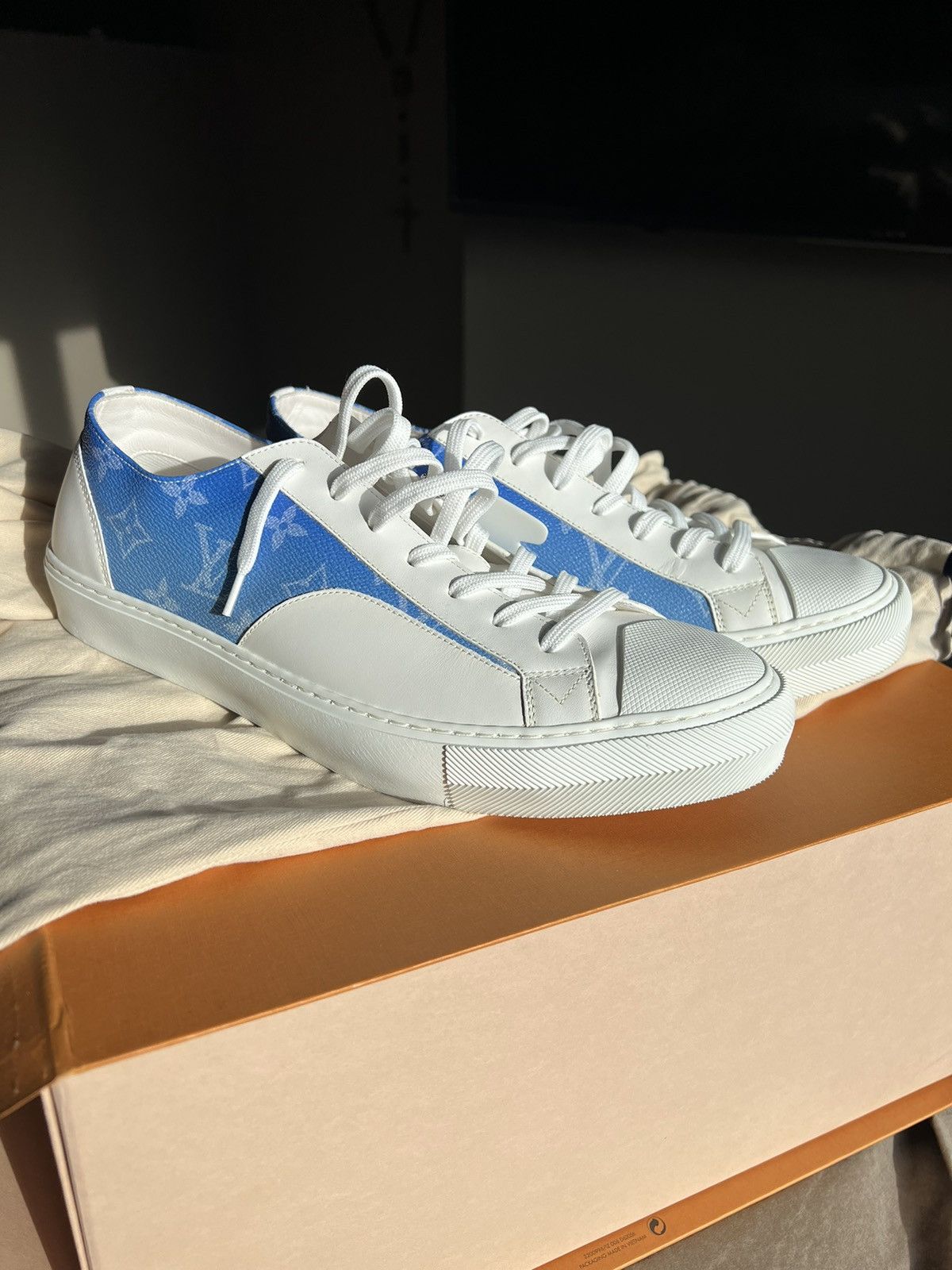 Louis Vuitton RARE: Louis Vuitton Cloud Collection Tattoo Sneaker | Grailed