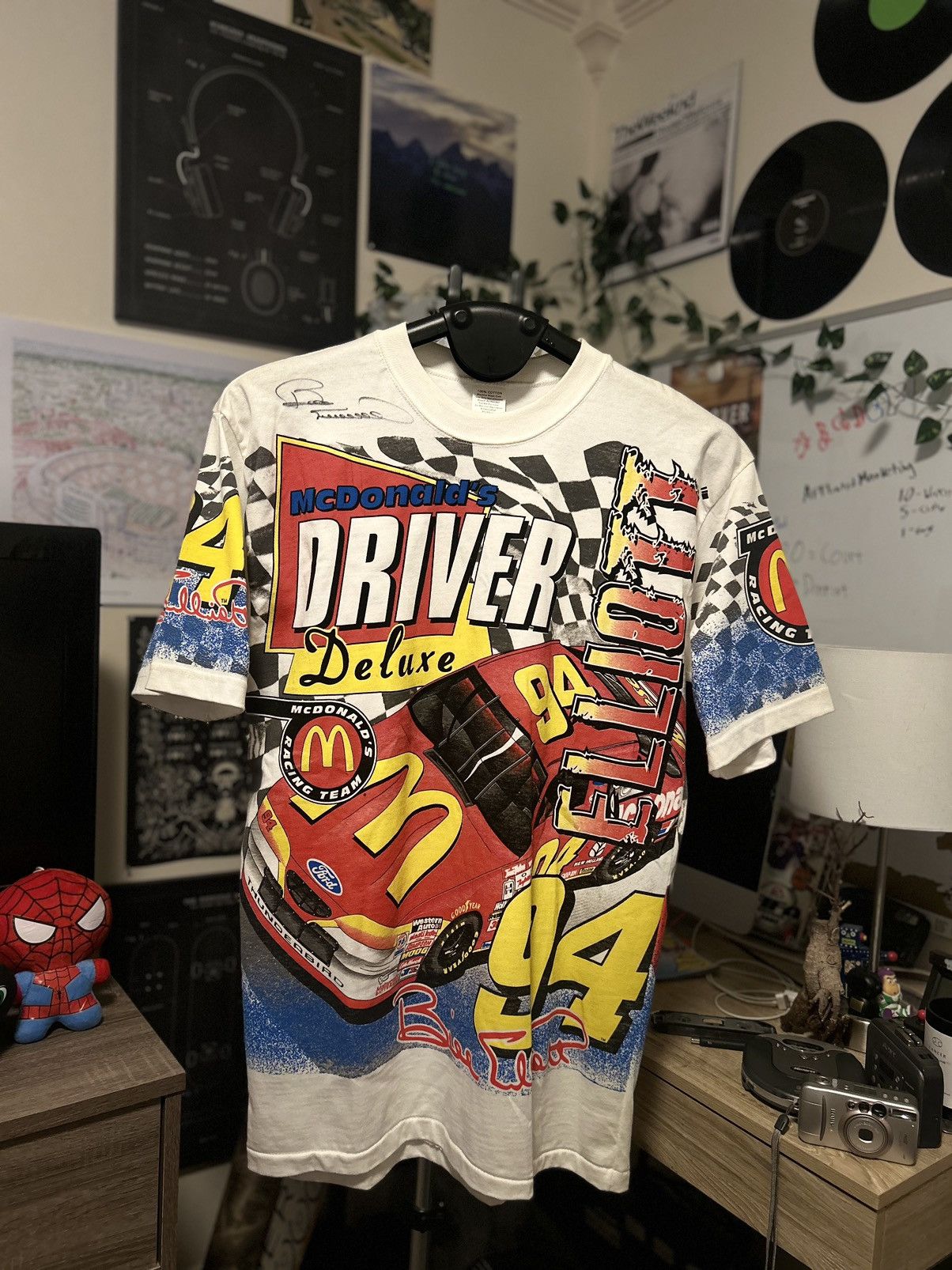 Chase Authentics × NASCAR × Vintage CRZY RARE Double sided NASCAR X MCDONALDS | Grailed