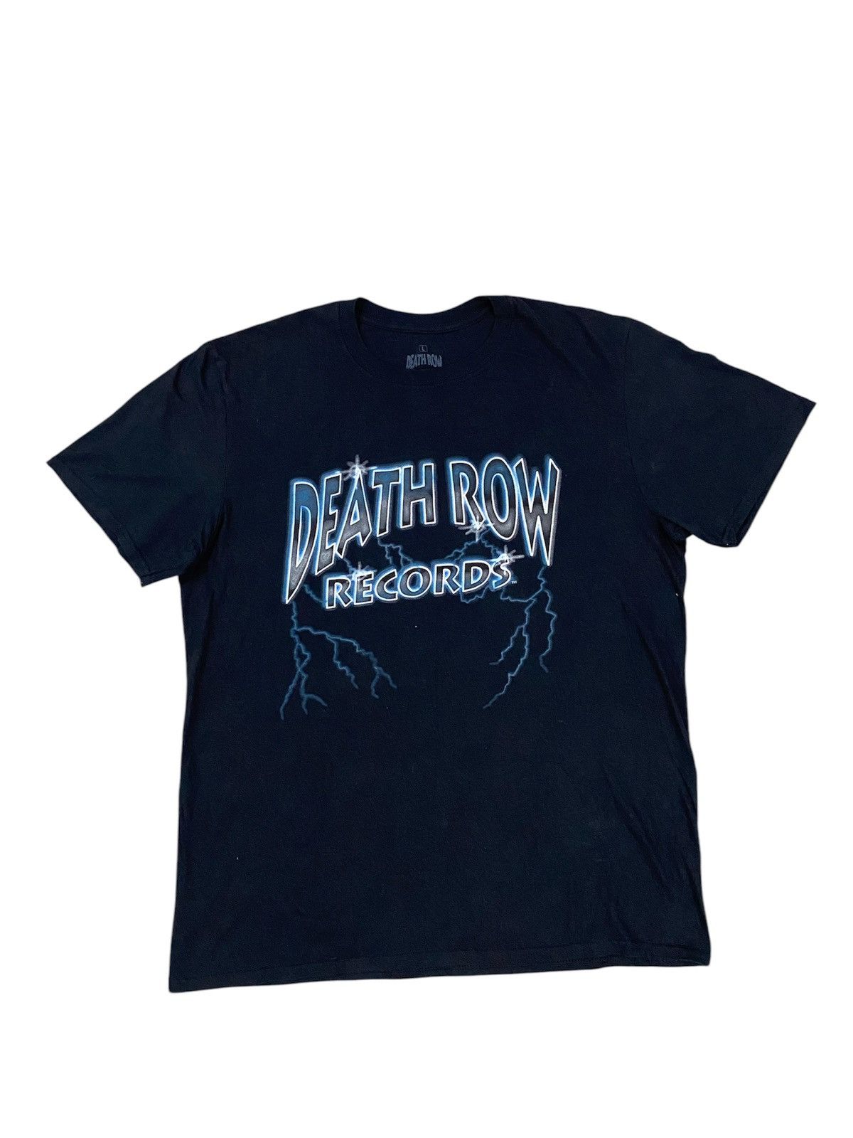 Death Row Records × Rap Tees × Vintage Death Row Records Lightning ...